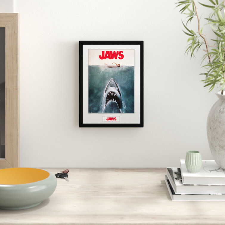 17 Stories Jaws - Single Picture Frame Art Prints & Reviews | Wayfair.co.uk