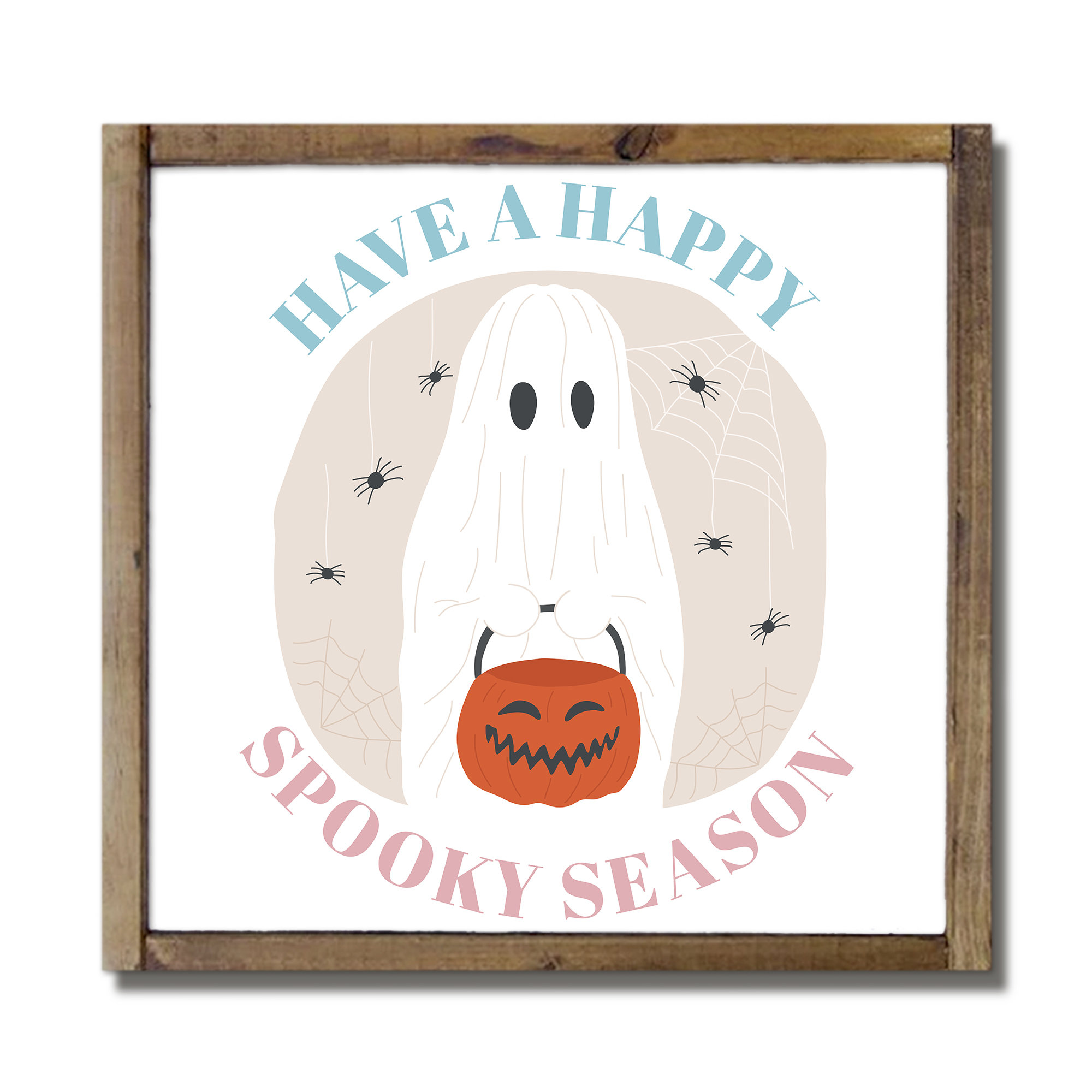 Designs Direct Creative Group Have A Happy Spooky Season Framed Wood ...
