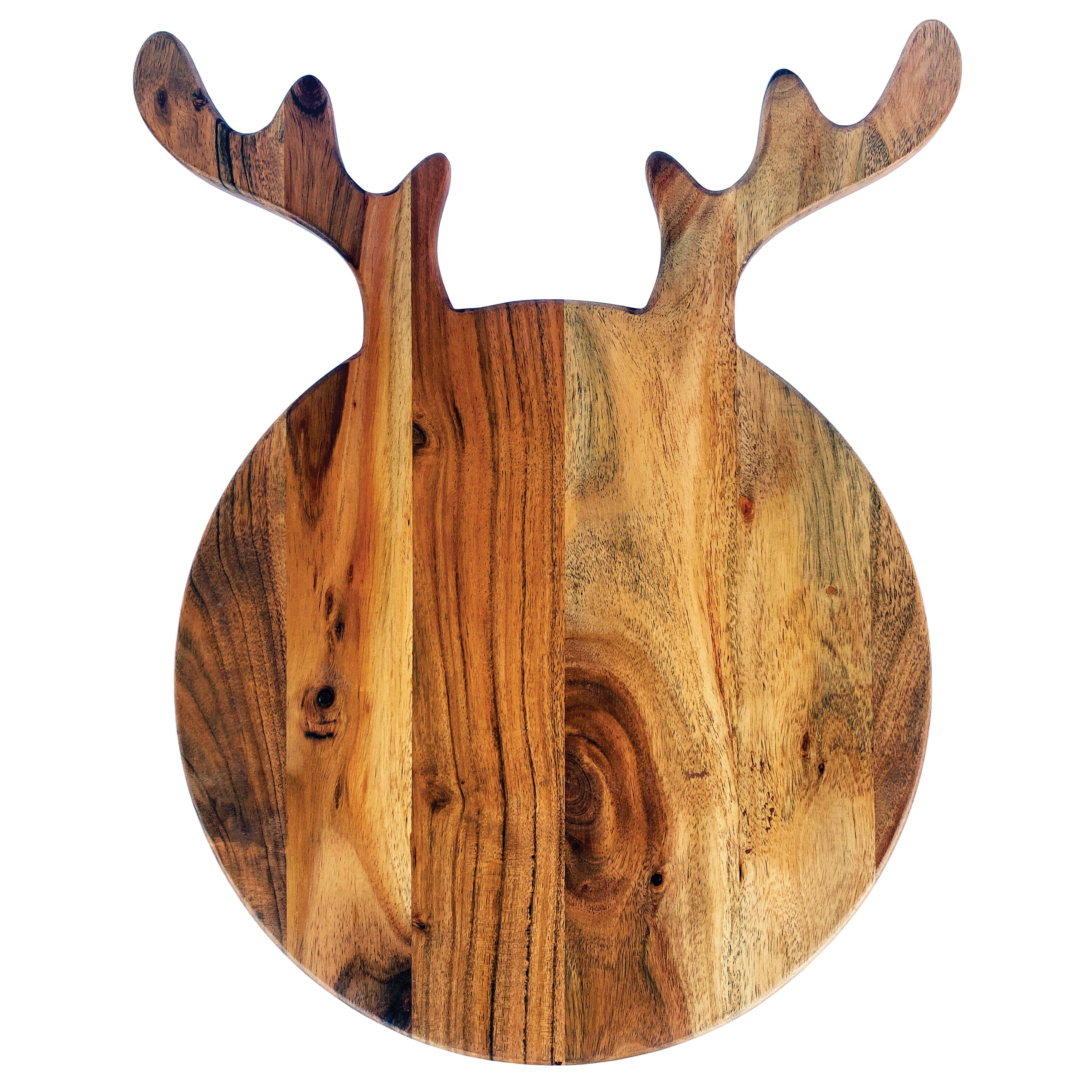 Loon Peak® Creative Co-Op Solid Wood Cheese Board | Wayfair