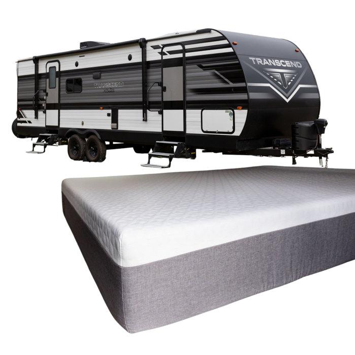 Camper Sleep 10" Voyager / Graphite Infused Memory Foam Mattress ...