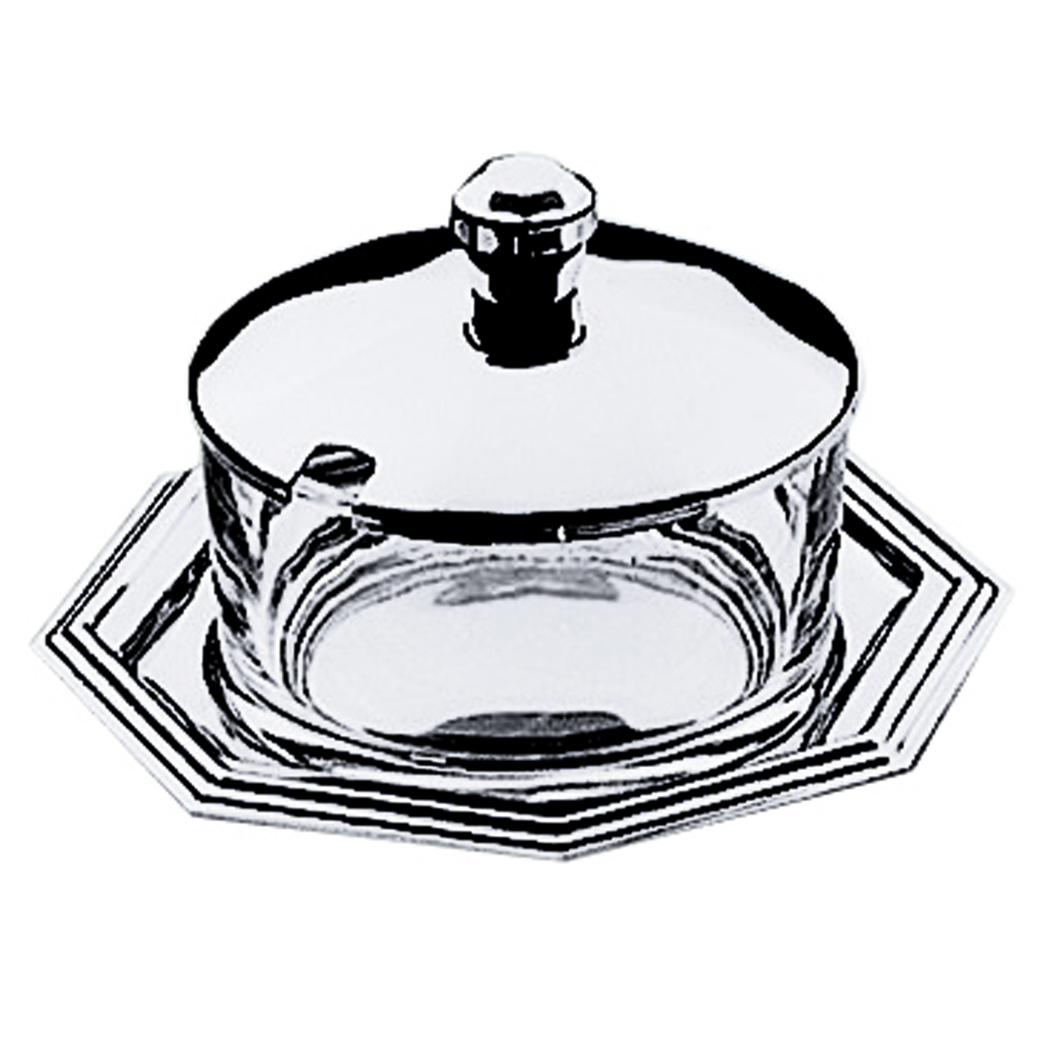 MEPRA Cellini Parmesan Cheese Basin - 6 Pieces - Stainless Steel | Wayfair