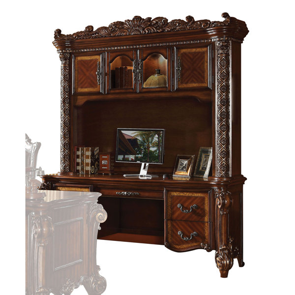 Acme Vendome Computer Desk with Hutch | Wayfair