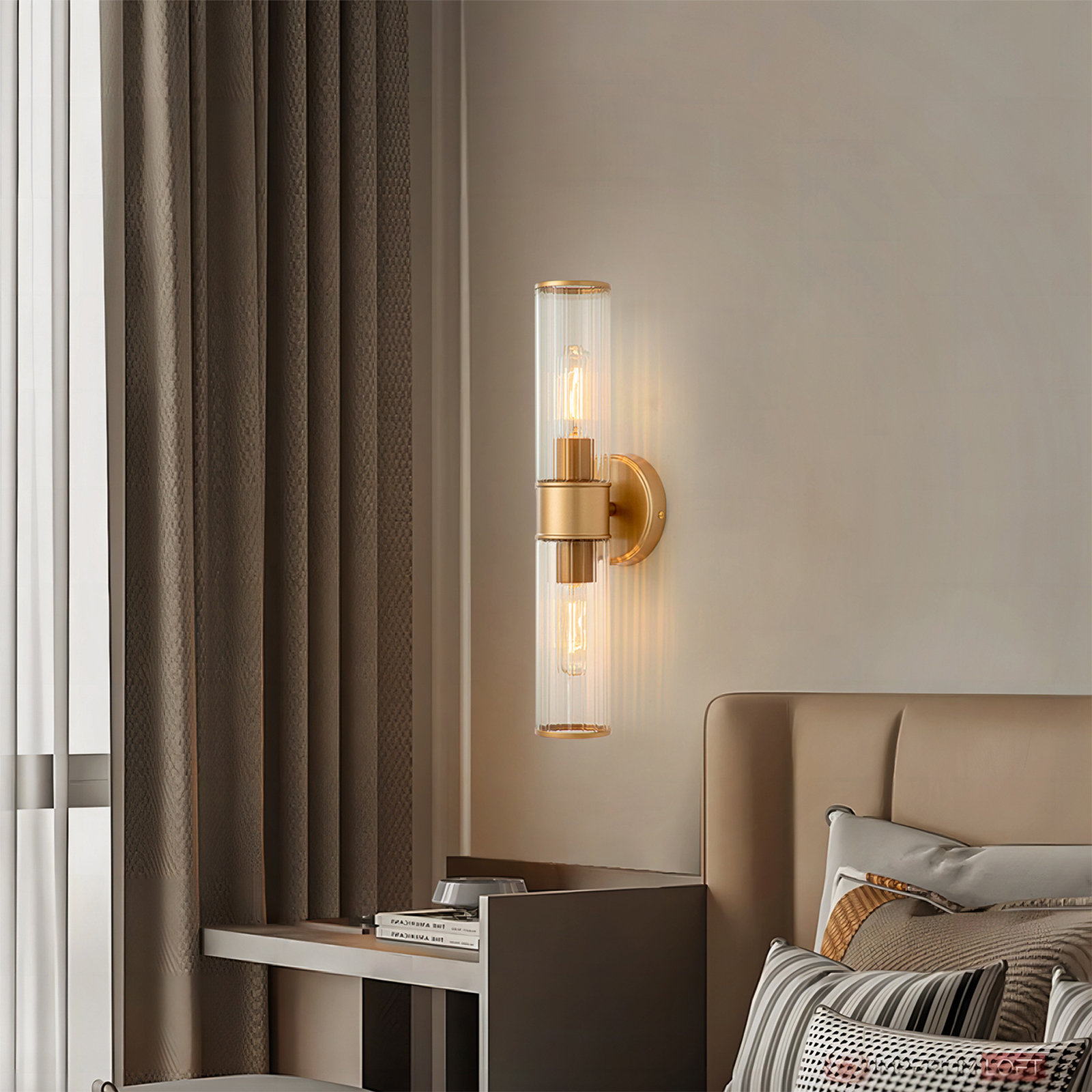 Wrought Studio Jaiman 2-Light Vanity Light Glass Wall Sconce - Wayfair ...