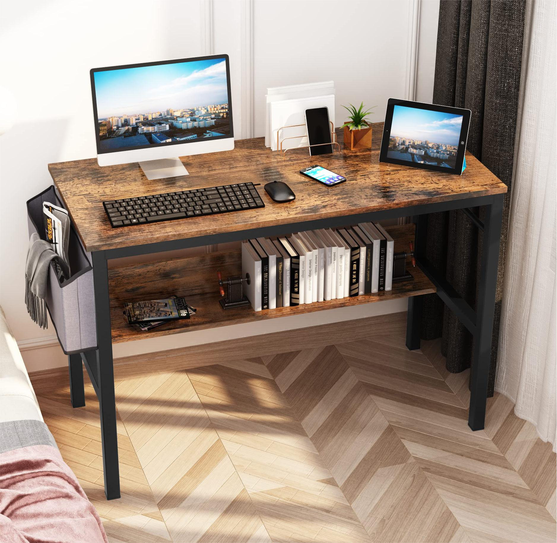 17 Stories Small Computer Desk Study Table, 43 Inch Home Office Laptop ...