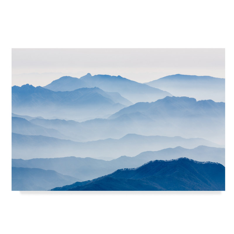 Bless international " Misty Blue Mountains " by Gwangseop Eom on Canvas ...