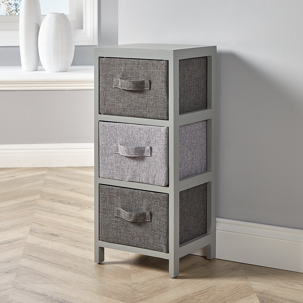 Ebern Designs Stebbins 3 Drawer Chest & Reviews | Wayfair.co.uk