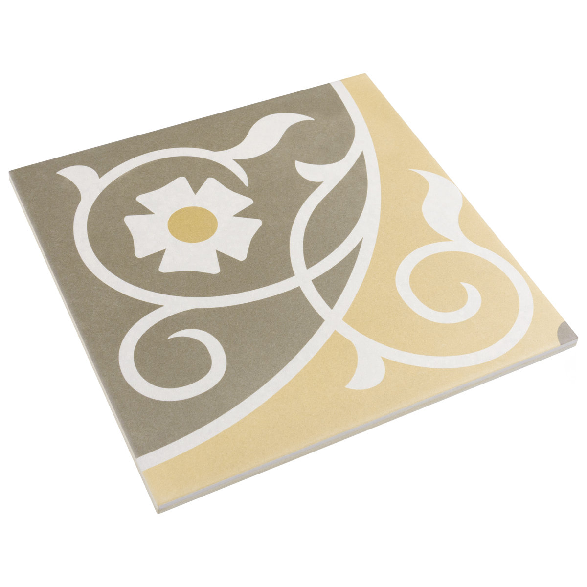 Merola Tile Caprice Series 7.88" x 7.88" Porcelain Patterned Wall ...