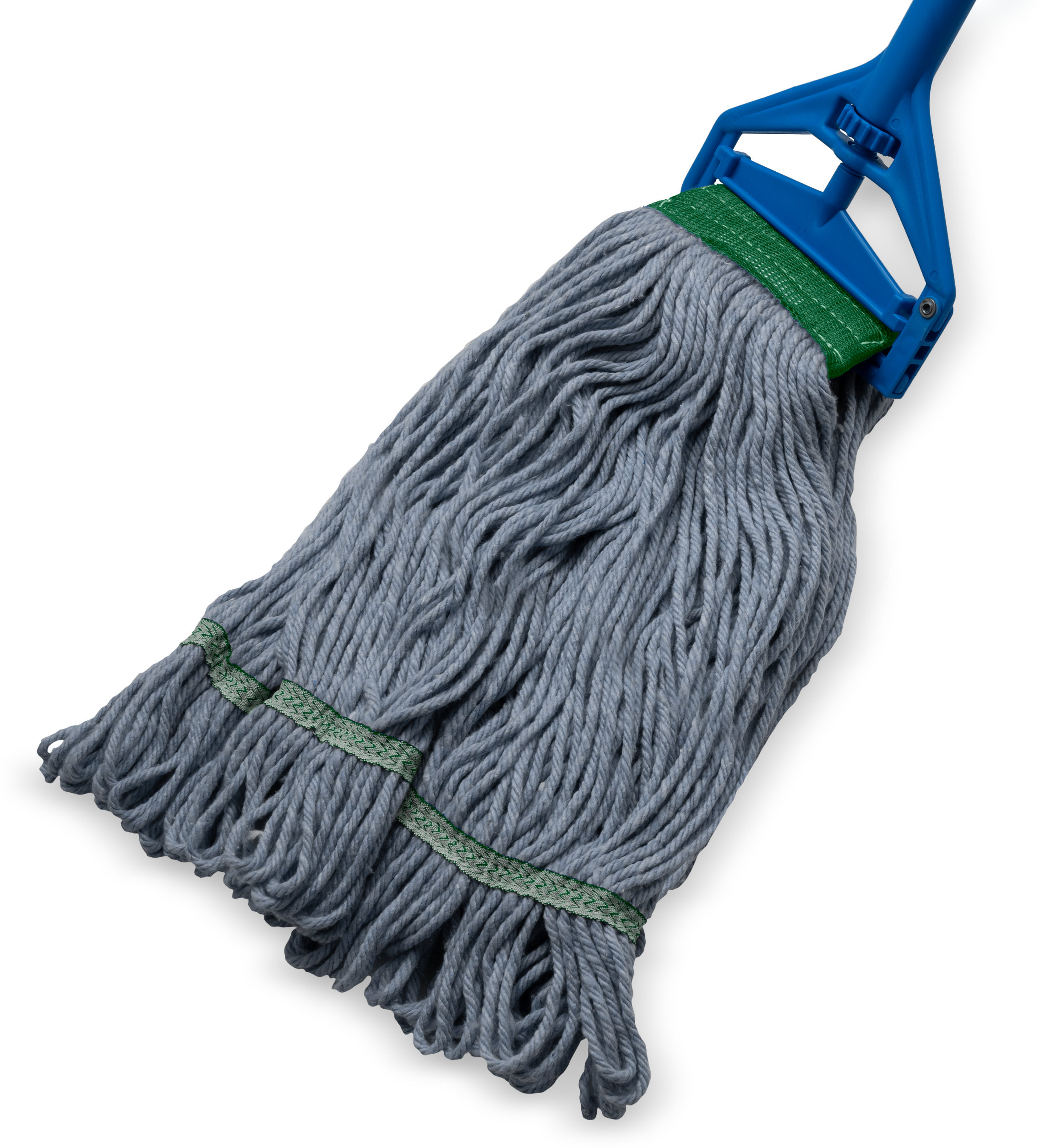 Carlisle Food Service Products Medium Blue Looped-End Mop Natural W ...