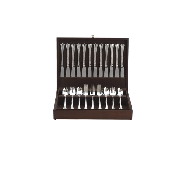 Reed & Barton Promotional Brown Silverware Chest with Brown Lining ...