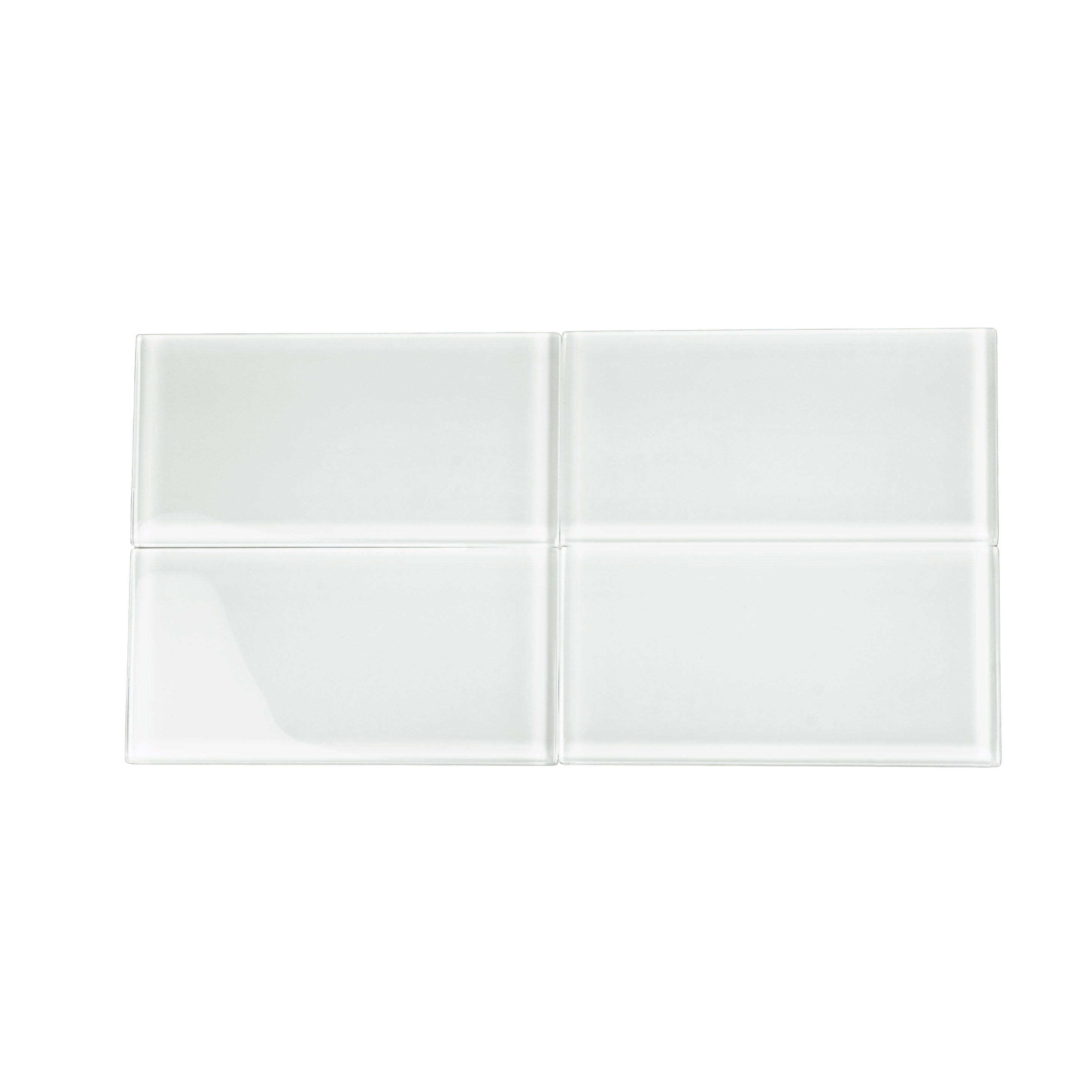 Apollo Tile Apollo 6'' x 3'' Glass Subway Wall Tile | Wayfair