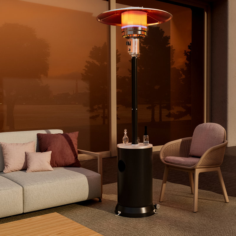 PAMAPIC 48000 BTU Propane Standing Patio Heater & Reviews | Wayfair