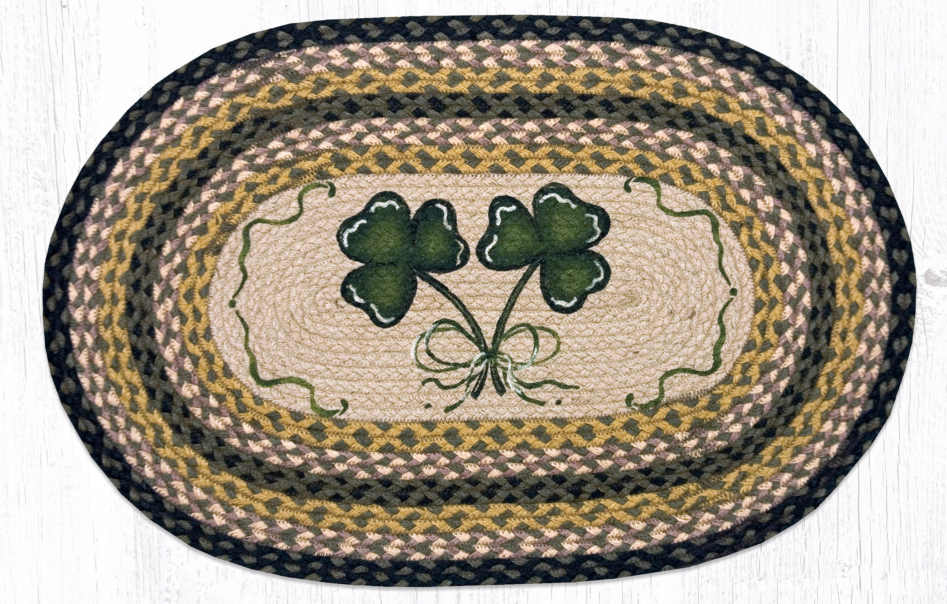 Earth Rugs Sheep Shamrock Novelty Rug | Wayfair
