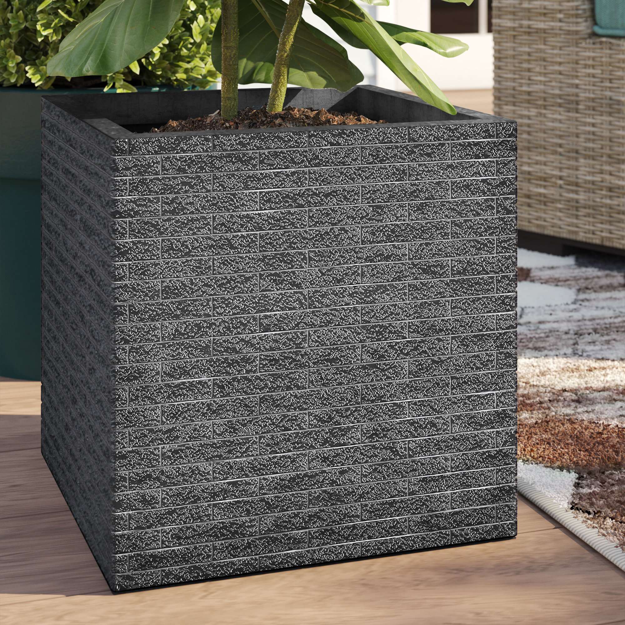 Ebern Designs Saun Magnesium Oxide Pot Planter & Reviews - Wayfair Canada