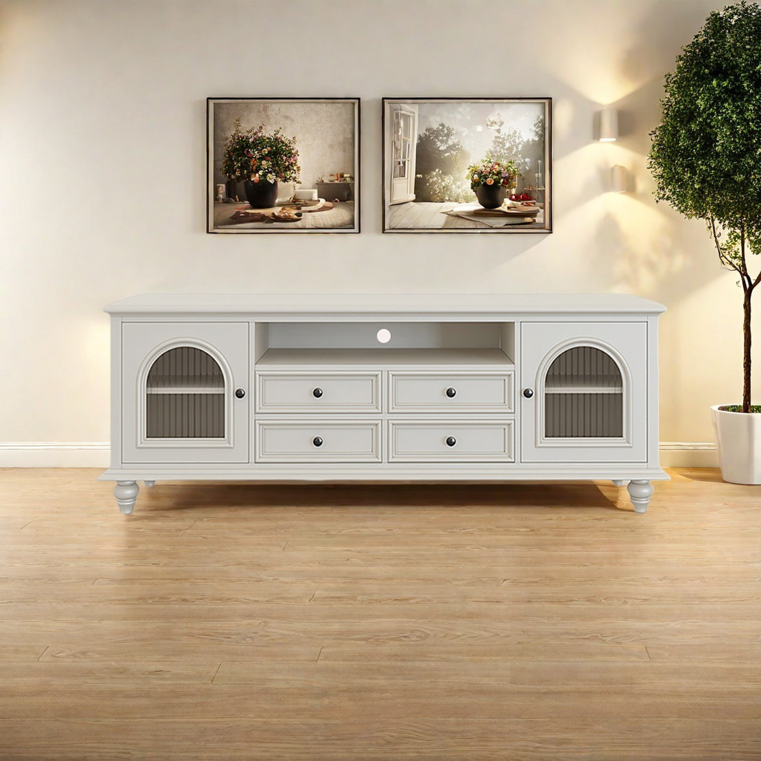 AWORET American light luxury ivory TV cabinet | Wayfair