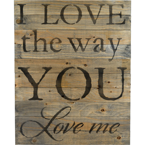 FiresideHome Handmade Wood Text Wall Decor & Reviews | Wayfair