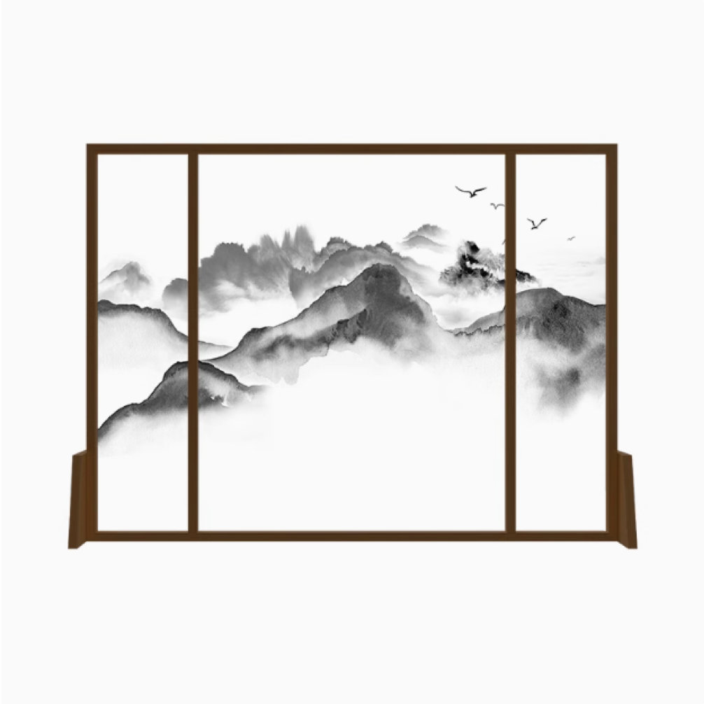 dujinlong home New Chinese Style Screen | Wayfair