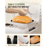 XIAOLINXINXI 16-In-1 Fully Automatic Bread Maker, 2.2 Lb Capacity ...