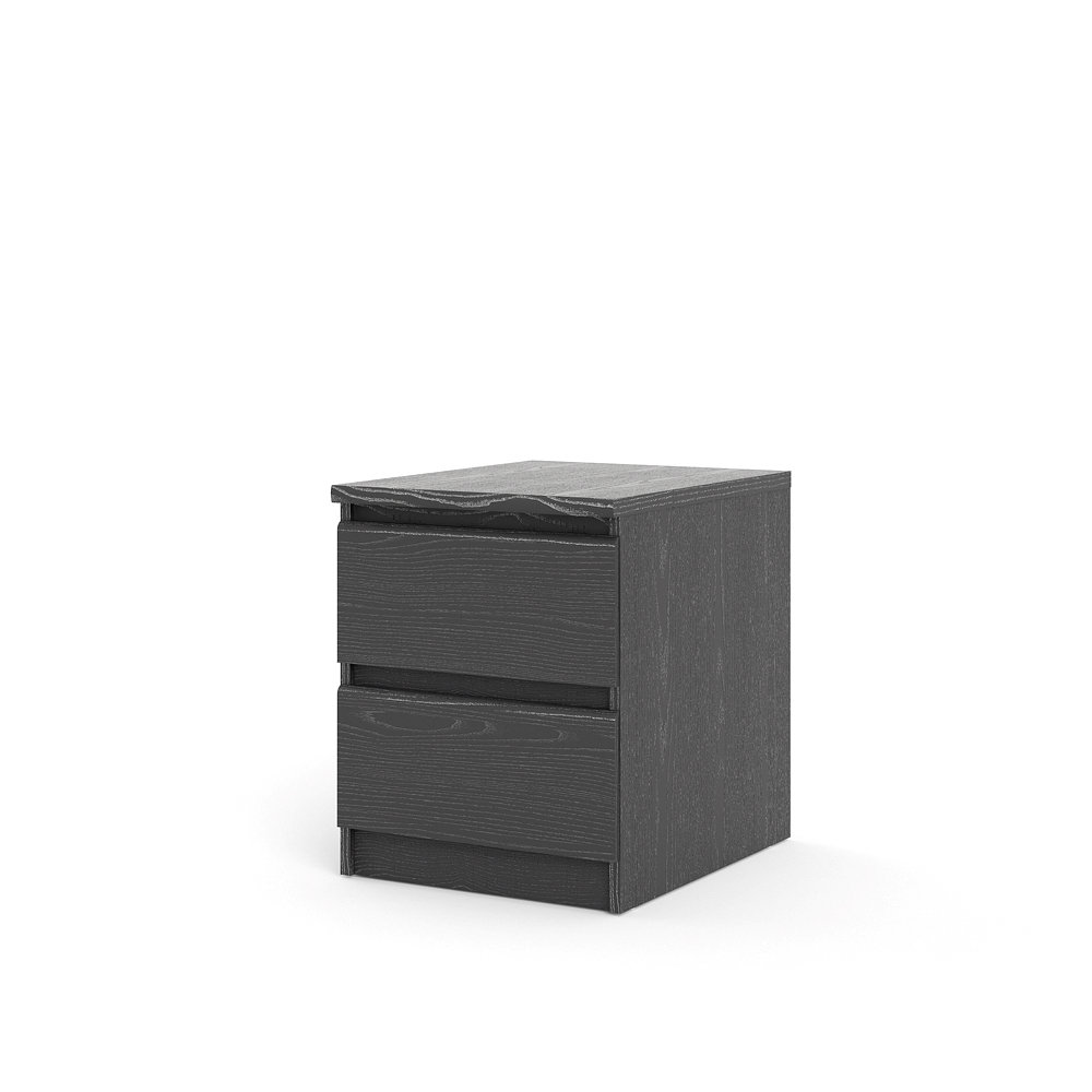 Zipcode Design Janean 2 Drawer Bedside Table & Reviews | Wayfair.ie