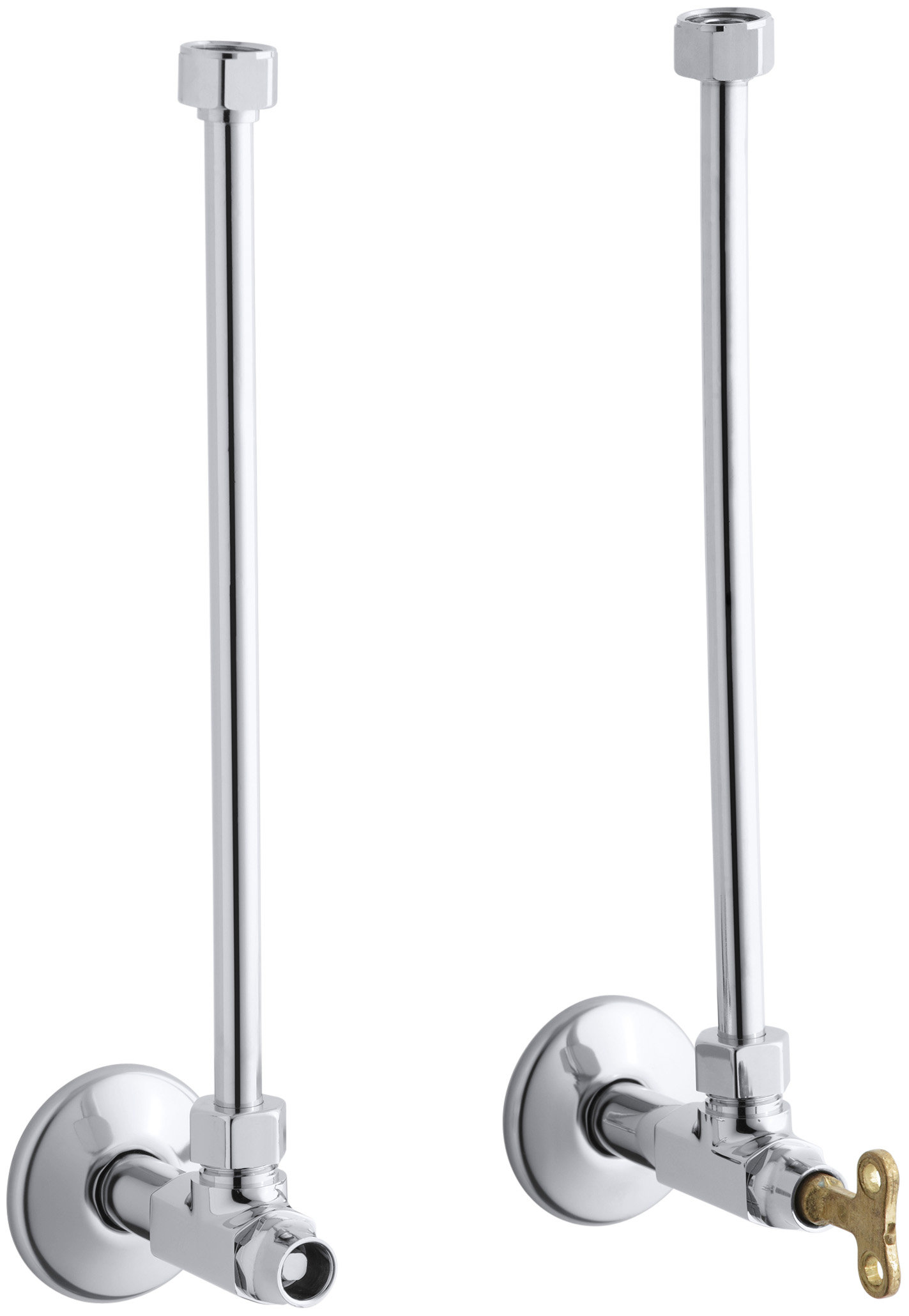 Kohler Pair Angle Supplies with Loose-Key Stop and Annealed Vertical ...