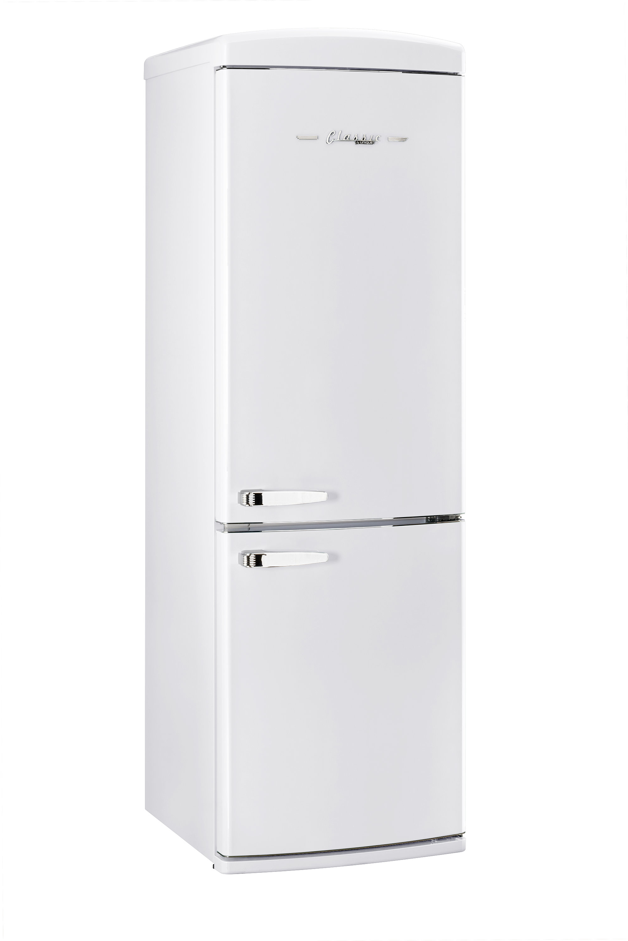 Unique Appliances Classic Retro 24 In 12 Cu.ft Bottom Mount Fridge Auto ...