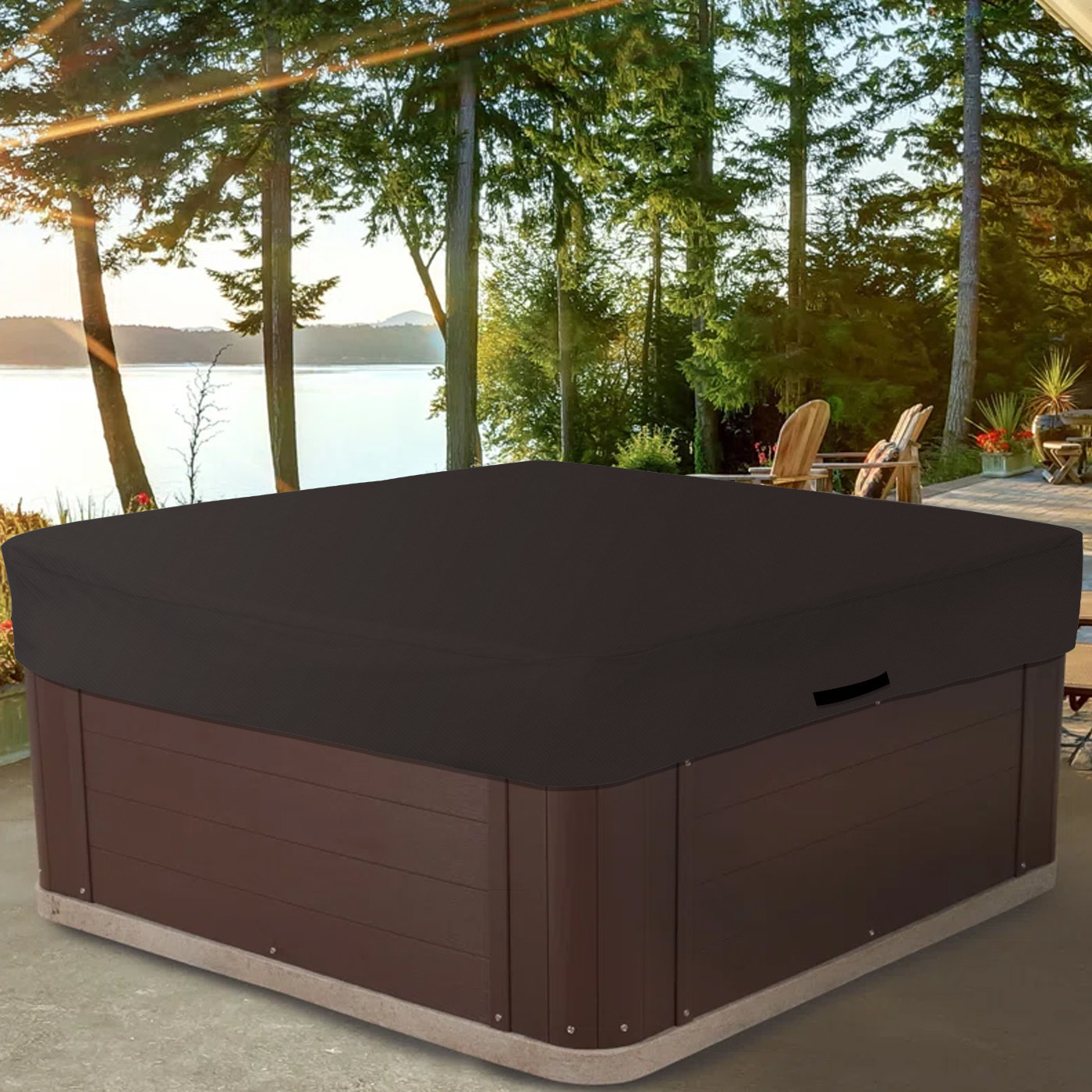 Covers & All Heavy Duty Hot Tub Jacuzzi Outdoor Gazebo Covers/ Cover ...