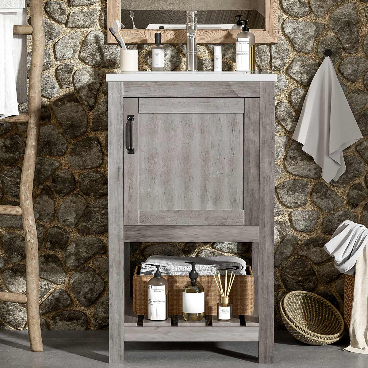 Ophelia & Co. 16" Bathroom Vanity Sink For Small Space, Bathroom ...