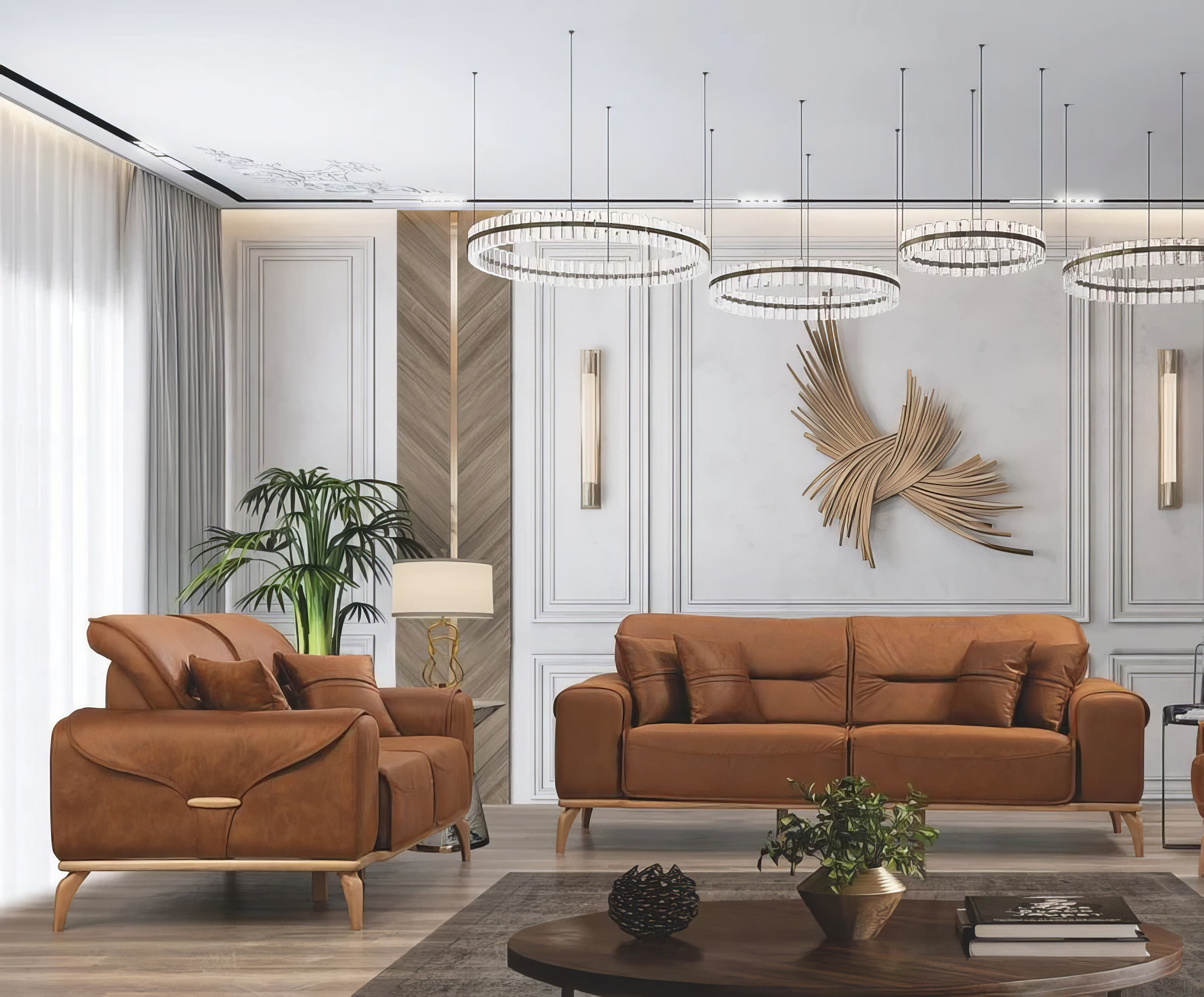 Corrigan Studio® Polaris Oslo Sofa Loveseat | Wayfair