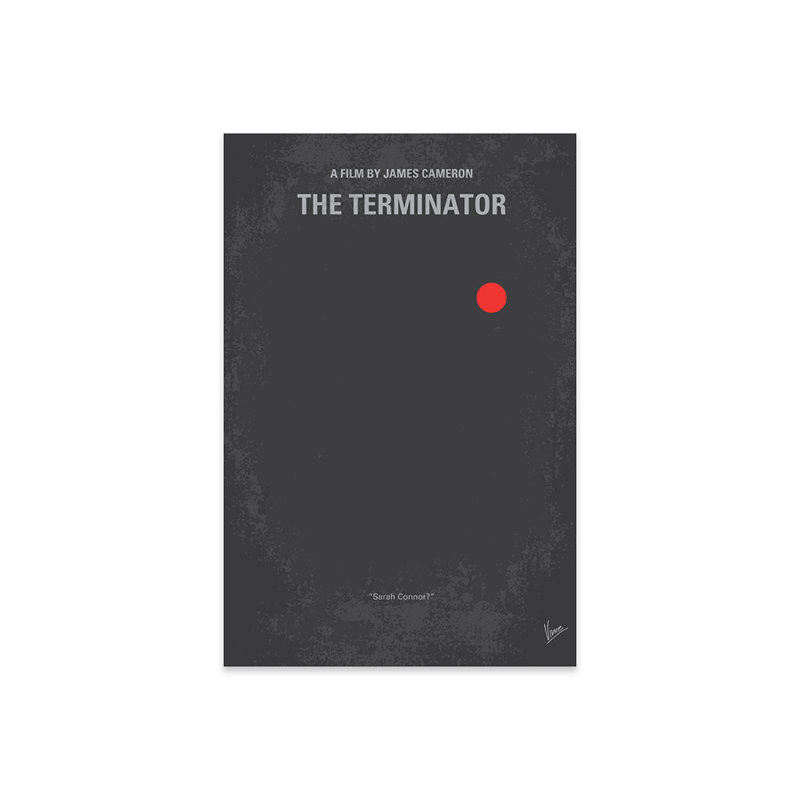 Trinx Terminator Minimal Movie Poster by Chungkong | Wayfair
