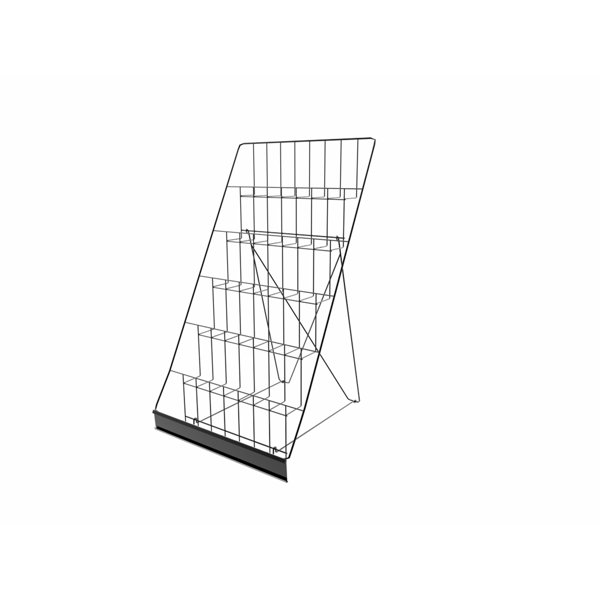 Rebrilliant 6-Tiered 18" Wire Display Rack for Tabletops, 2.5" Open ...