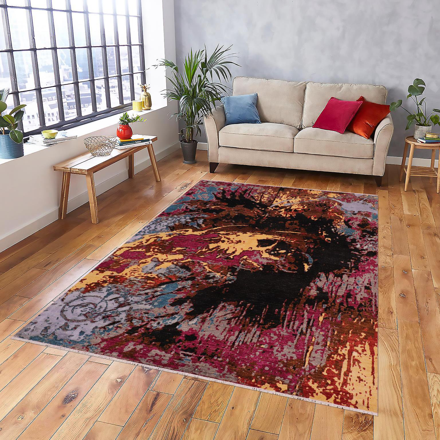 Isabelline Kellyanna One-of-a-Kind 8' x 9'9'' 1990s Area Rug in Black ...