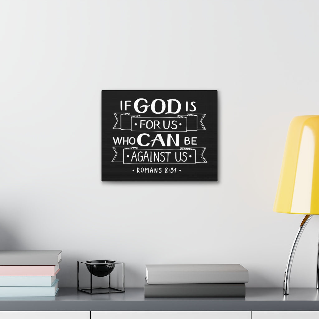 Trinx God For Us Matthew 6:33 Christian Wall Art Bible Verse Print ...
