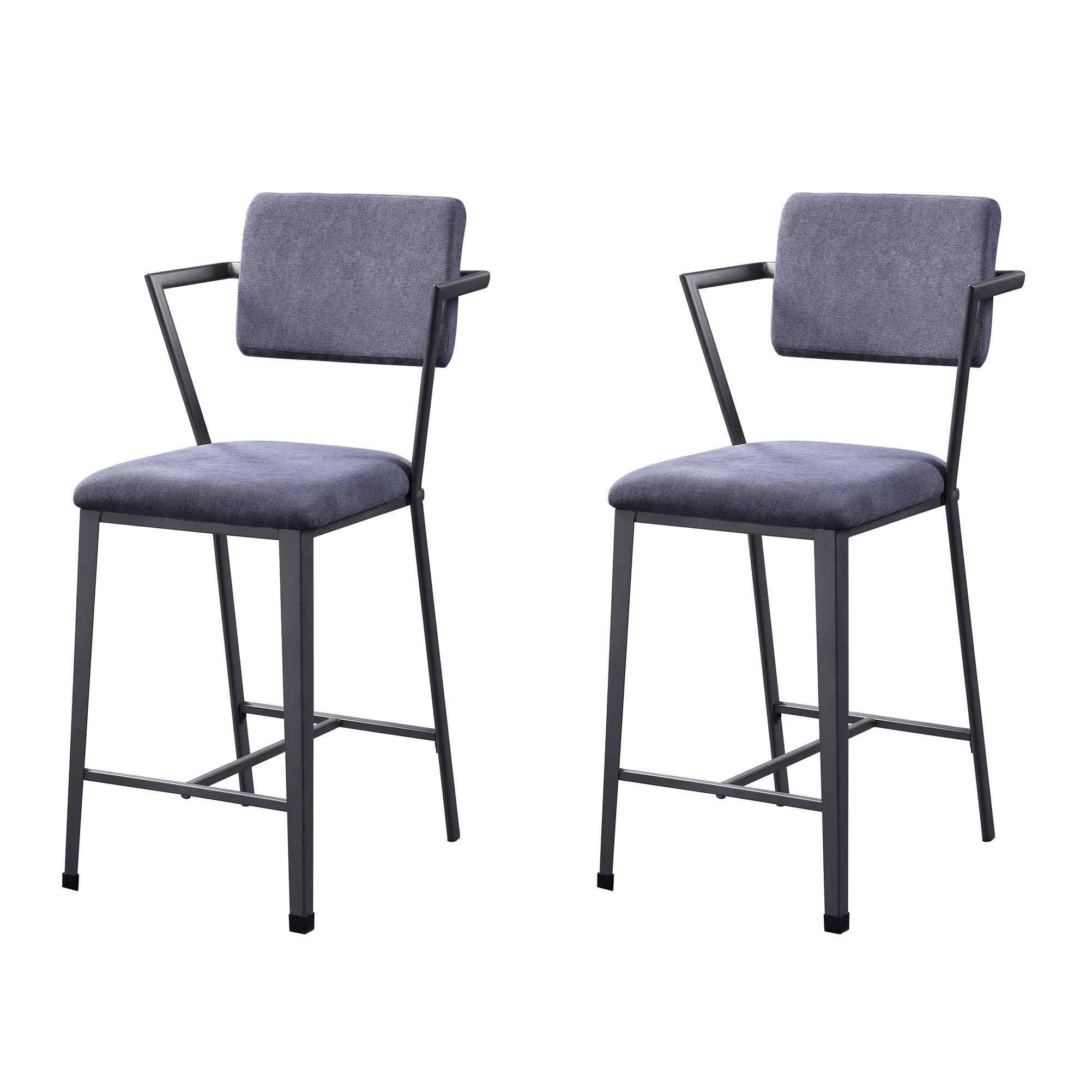 17 Stories Open Back Counter Height Chairs (Set Of 2) | Wayfair