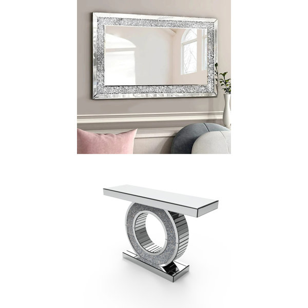 Everly Quinn Console Table Mirror Set & Reviews - Wayfair Canada