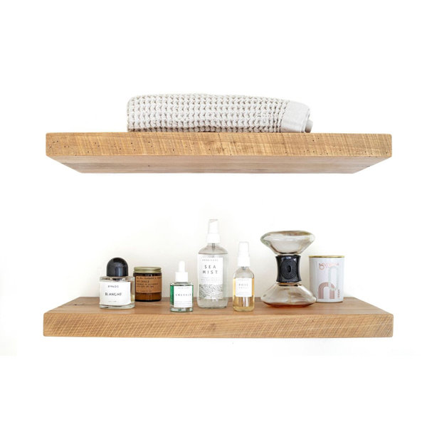 Ross Alan Design Floating Shelf with Reclaimed Wood | Perigold