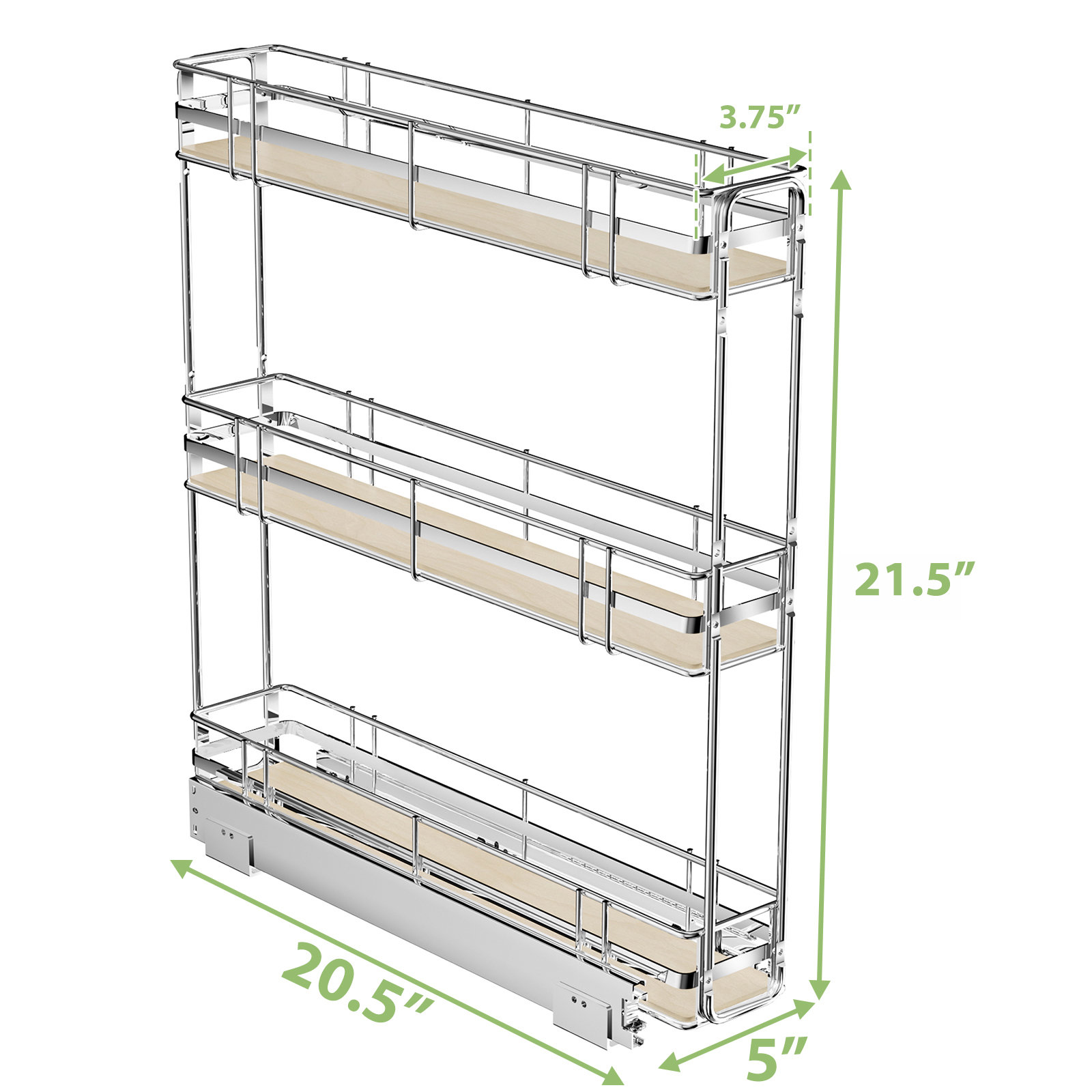 Rebrilliant Rashun Steel Pull Out Drawer & Reviews | Wayfair