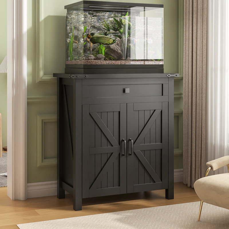 Tucker Murphy Pet™ 20 Gallon Aquarium Stand With Charging Station ...