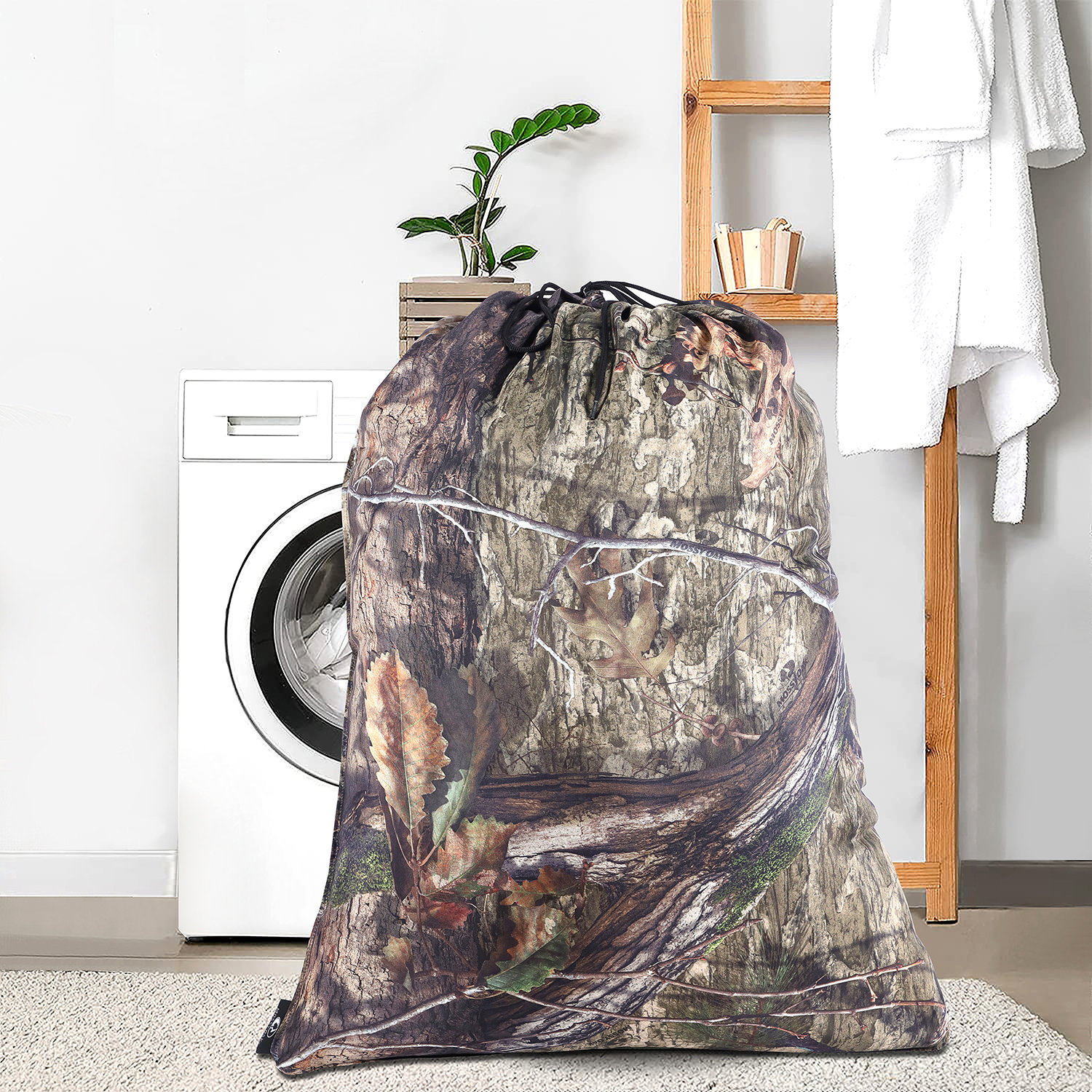 Mossy Oak Country DNA Laundry Bag Camouflage & Hunting Forest Theme ...