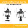 Winston Porter 2-Pack 18.1" Waterproof Aluminum Outdoor Post Lights ...