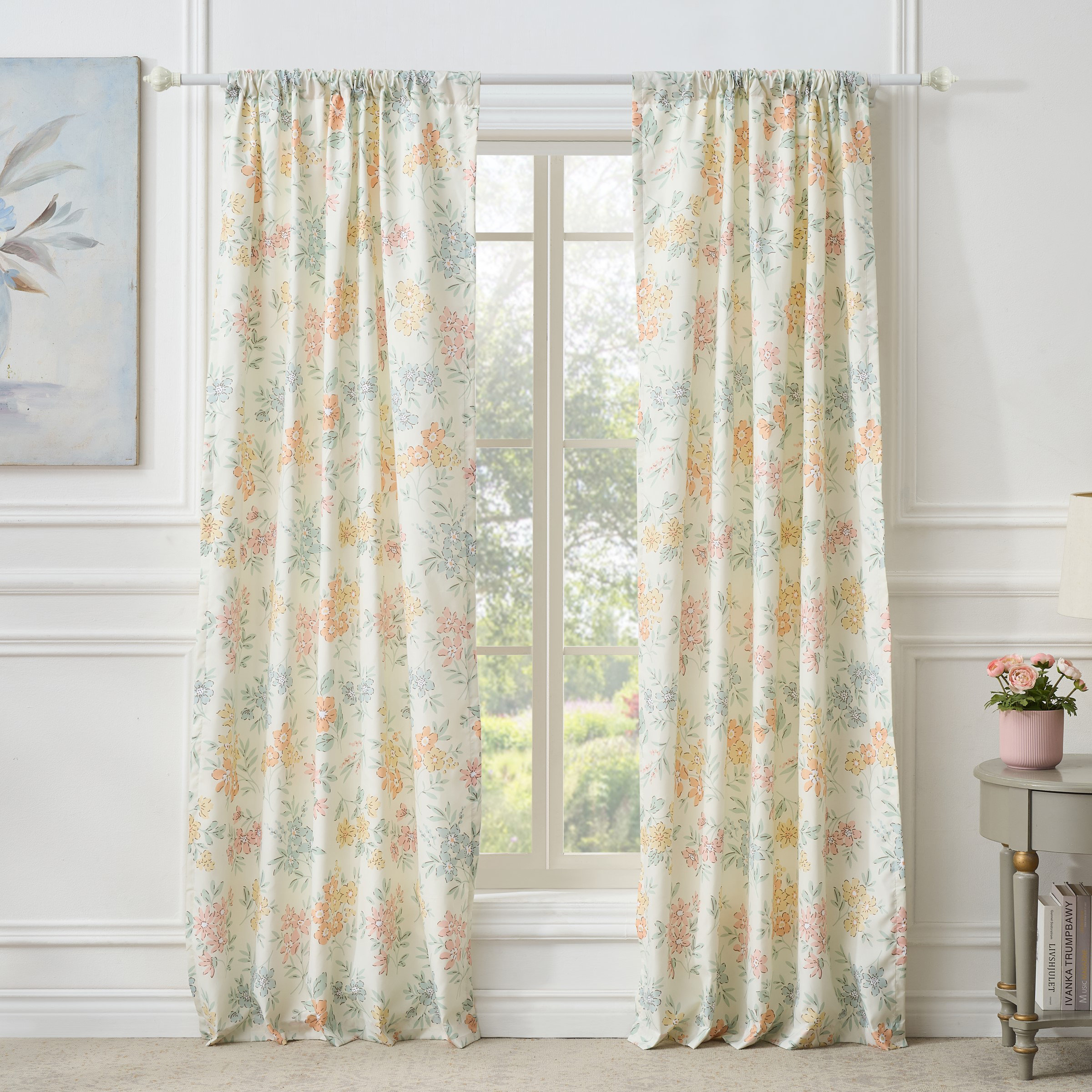 Greenland Home Fashions Chloe Curtains/Drapes Pair (Set of 2) | Wayfair