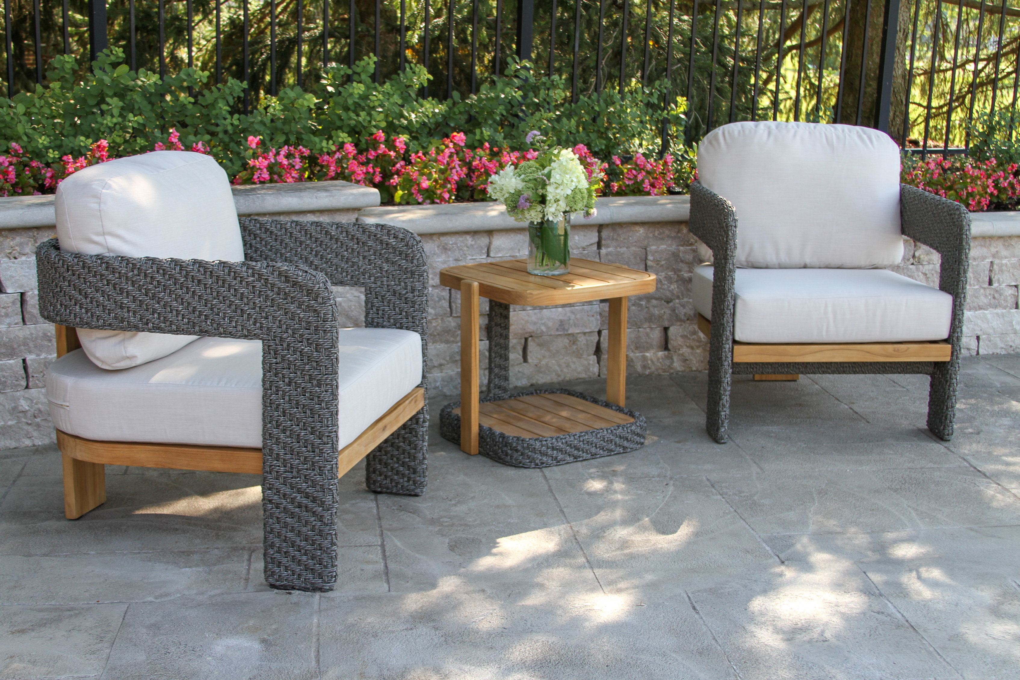 Lark Manor™ Estate 3 Pc. Modern Wicker Seating Group With Matching ...