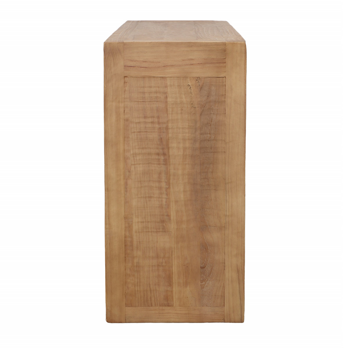 Dovetail Furniture Sonya 65" Wide Solid Reclaimed Pine Console Table ...