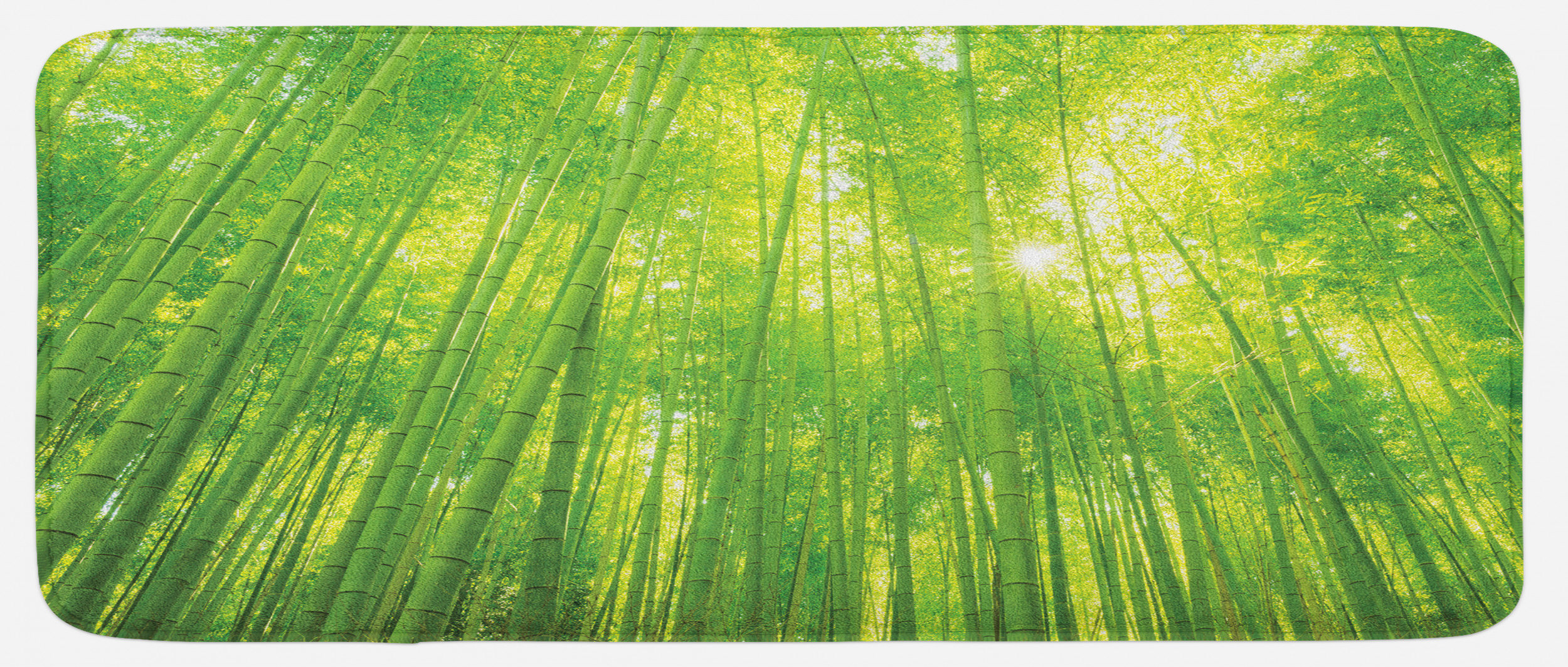 East Urban Home Bamboo Kitchen Mat | Wayfair