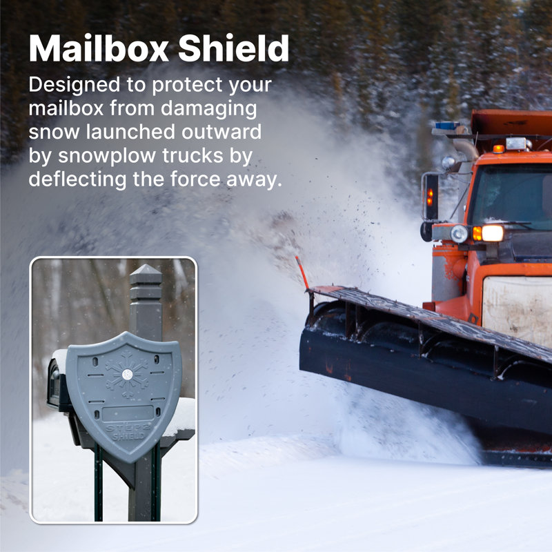Step2 Snow Shield Mailbox Guard & Reviews | Wayfair