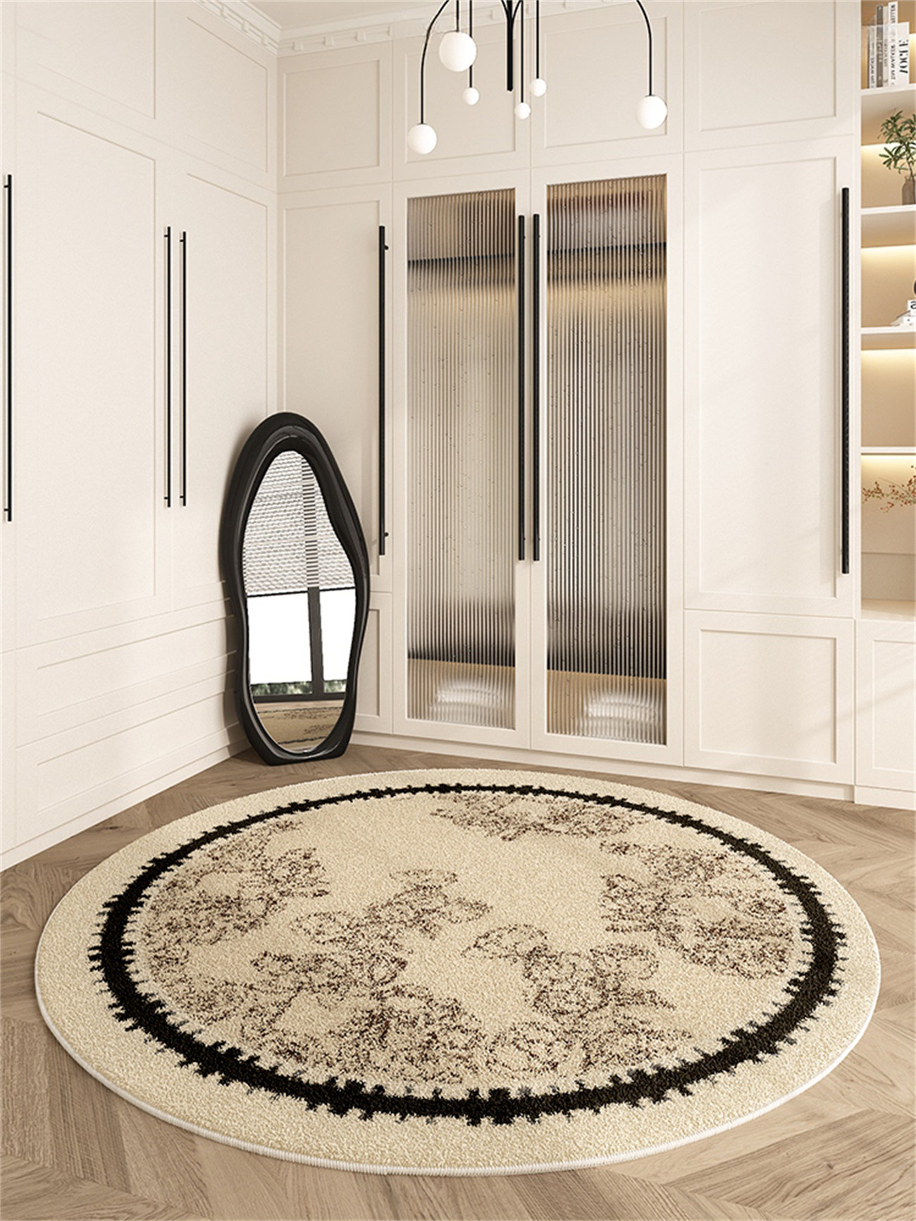 Lark Manor Luxury Round Plush Carpet – Premium Fluffy Area Rug For ...