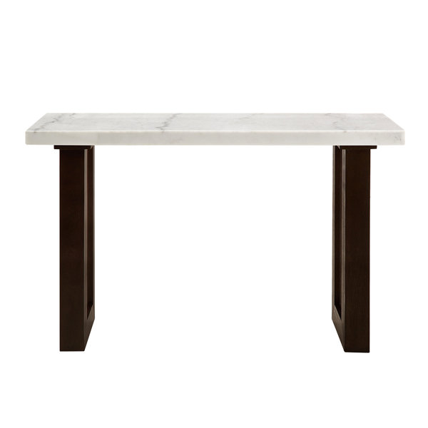 Orren Ellis Marble Top Sofa Table | Wayfair