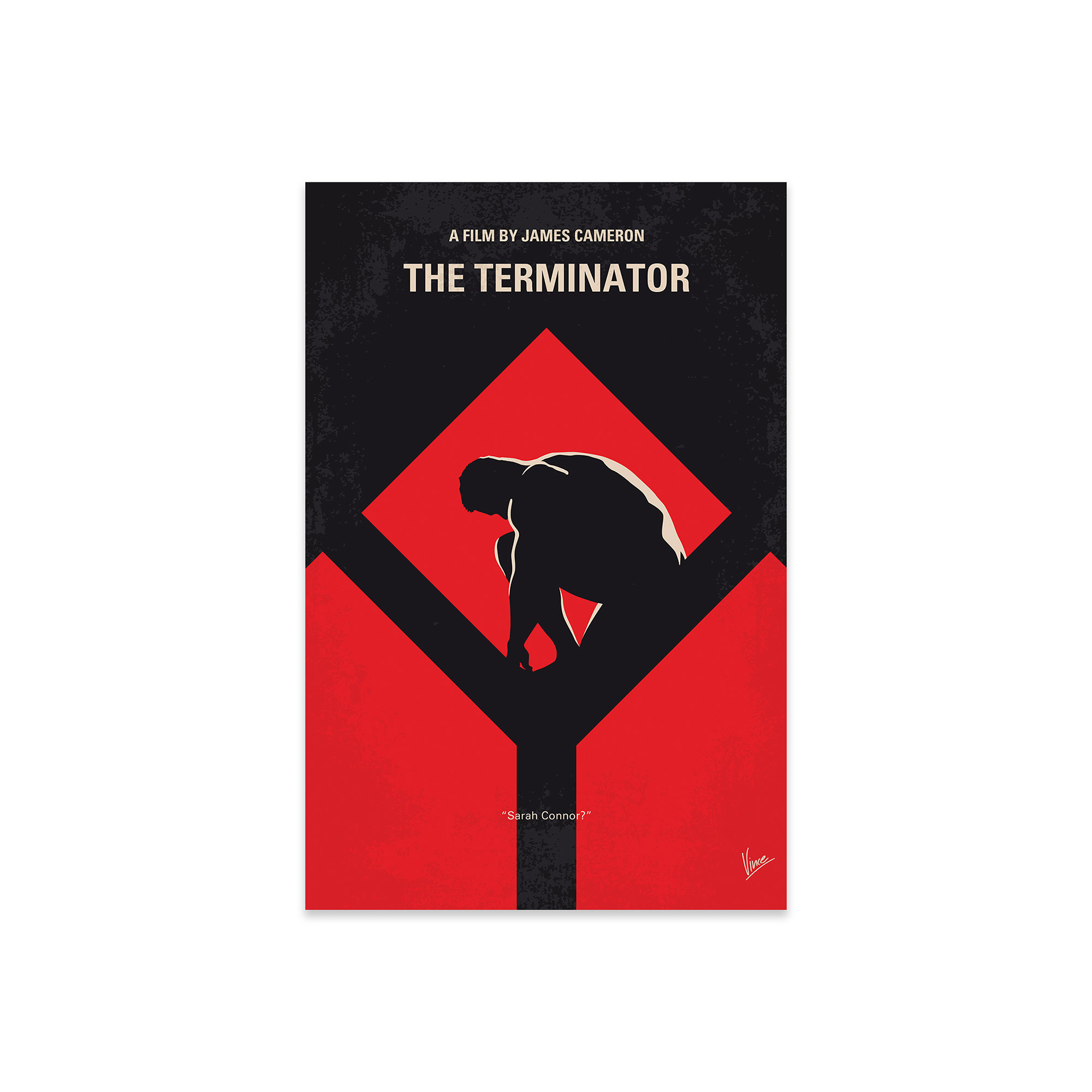 iCanvas The Terminator Minimal Movie Poster by Chungkong - No Frame ...