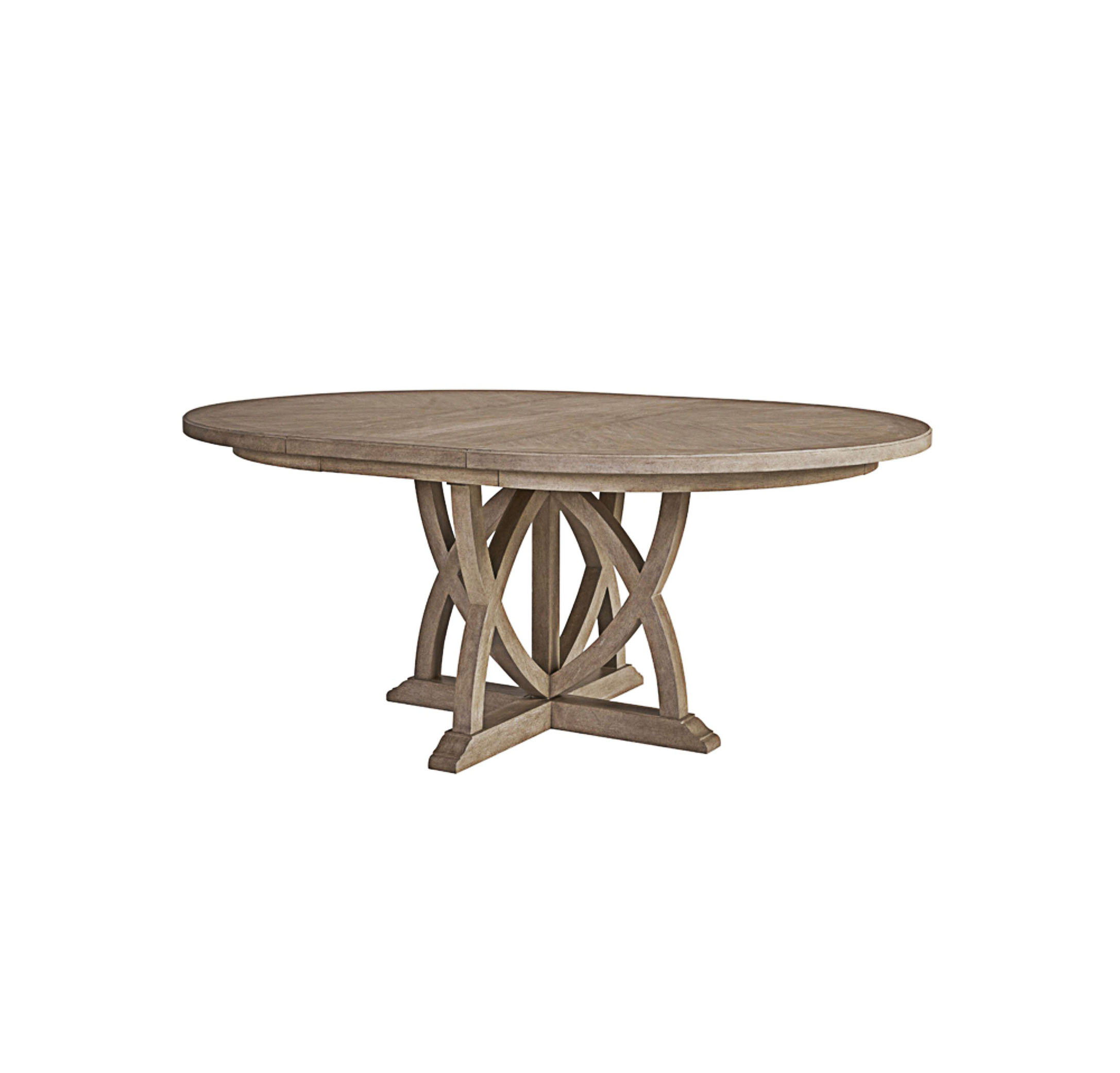 Rosalind Wheeler Round Expandable Dining Table | Wayfair