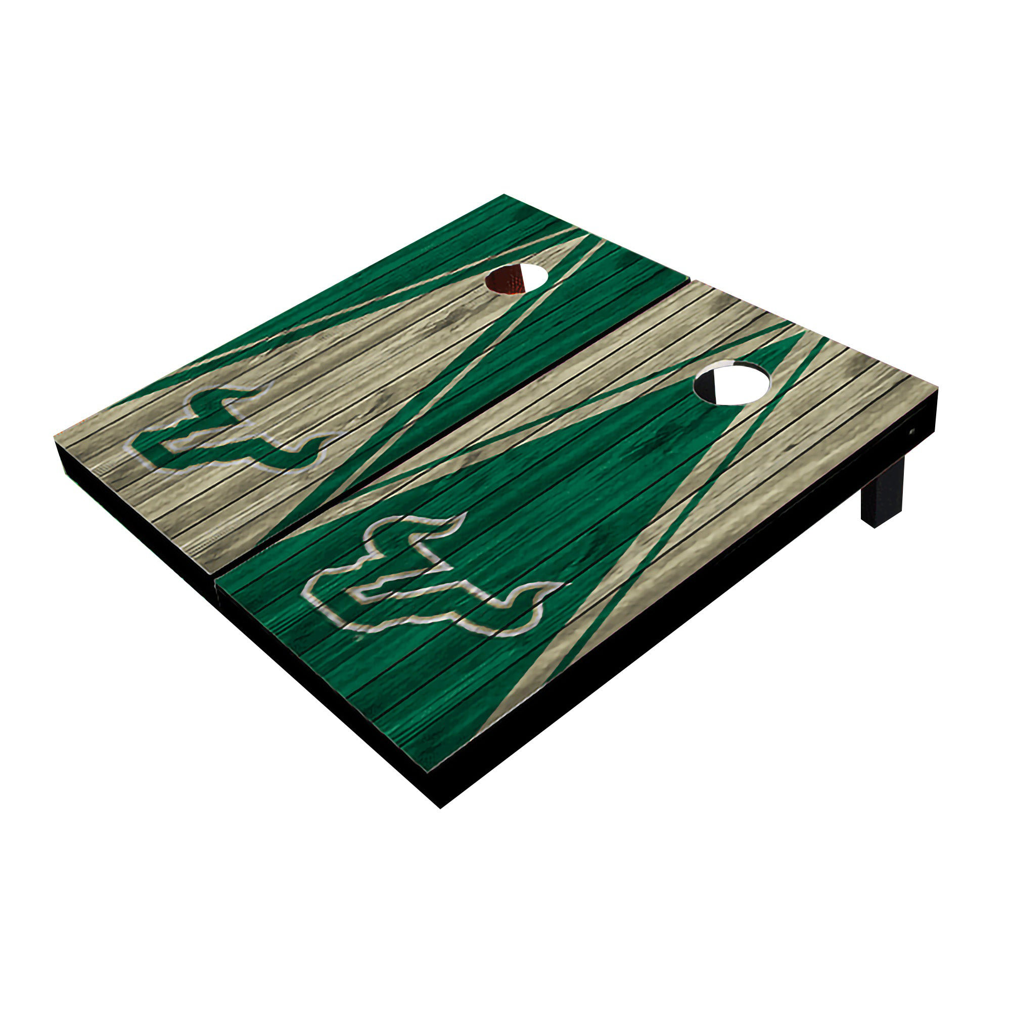 Skip's Garage 2' X 3' NCAA Team Triangle Themed Cornhole Boards ...