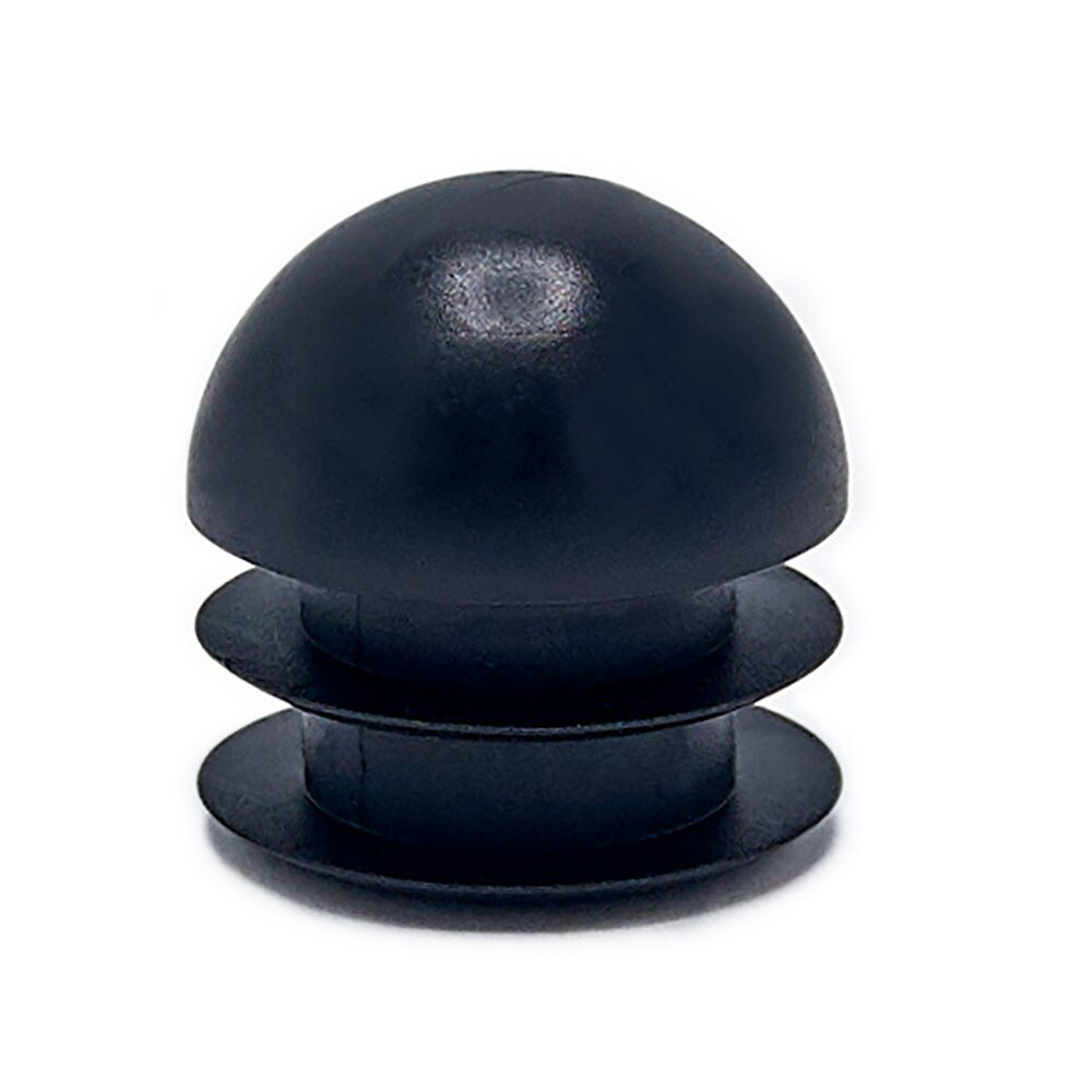 Outwater Plastic 1" Dia. Round Tubing Dome End Caps, Finishing Plug For ...