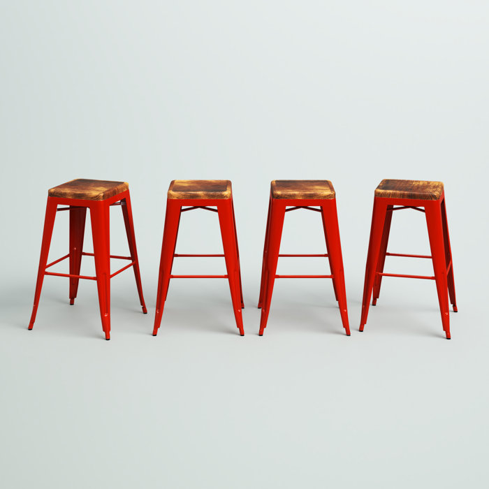 Trent Austin Design® Nesbit Solid Wood Stool & Reviews | Wayfair